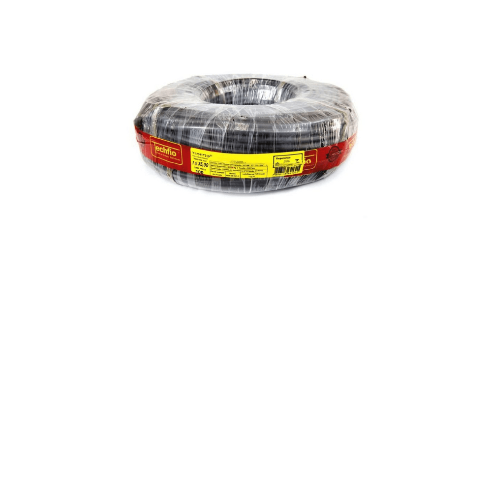 Cabo Flexível 35mm 1Kv - Mega Cobre Fios e Cabos Elétricos